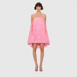 LEO LIN Fifi Lace Mini Dress