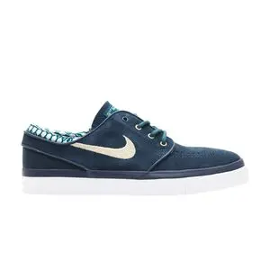 Nike Zoom Stefan Janoski Pr 'armory Navy Gold - Blue