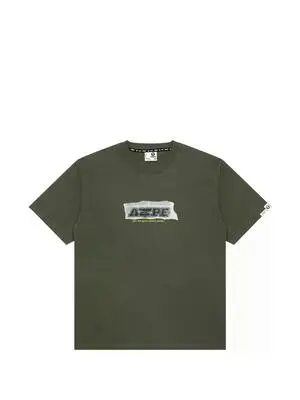 AAPE BY *A BATHING APE Printed T-shirt - Green