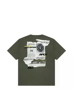 AAPE BY *A BATHING APE Printed T-shirt - Green