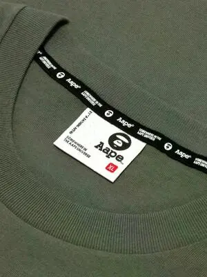 AAPE BY *A BATHING APE Printed T-shirt - Green