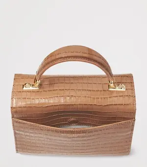 ASPINAL OF LONDON Midi Mayfair Top-handle Bag - Brown