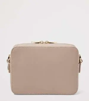 ASPINAL OF LONDON Leather Camera Cross-body Bag