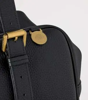 Mulberry Leather Boston Shoulder Bag - Black