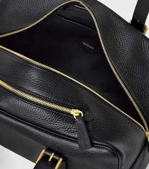 Mulberry Leather Boston Shoulder Bag - Black