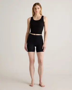 Quince Cooling Slip Shorts - Black