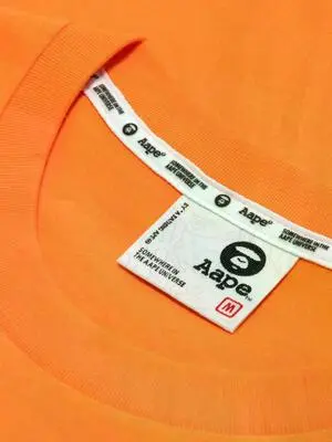AAPE BY *A BATHING APE Printed T-shirt - Orange