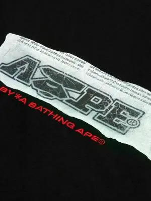 AAPE BY *A BATHING APE Graphic Crew-neck T-shirt