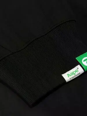 AAPE BY *A BATHING APE Logo-embroidered Crewneck Sweatshirt