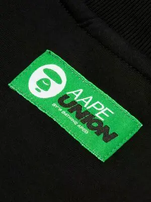 AAPE BY *A BATHING APE Logo-embroidered Crewneck Sweatshirt