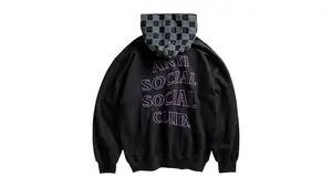 ANTI SOCIAL SOCIAL CLUB Chenille Checkered Hoodie