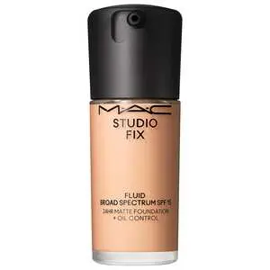 MAC COSMETICS Mac Cosmetics Studio Fix Fluid Spf 15 24hr Buildable Soft-matte Foundation + Oil Control C3.5