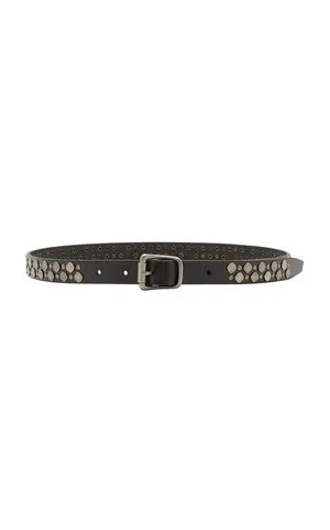 LEMAIRE Rio Studded Belt - Brown