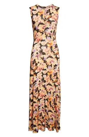 Ulla Johnson Lina Floral Maxi Dress - Night Bloom