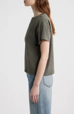Rag & Bone Kelly Washed Boxy Cotton T-shirt