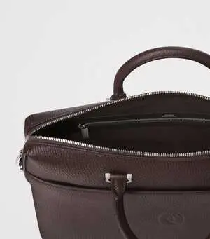 Cartier Leather Must De Briefcase - Brown