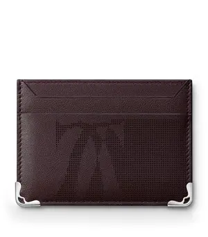 Cartier Leather Must De Card Holder - Beige