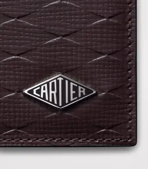 Cartier Leather Losange Wallet - Black