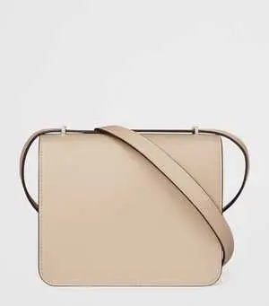 Cartier Mini Leather C De Shoulder Bag - Beige