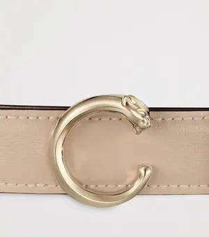 Cartier Medium Panthère De Leather Belt