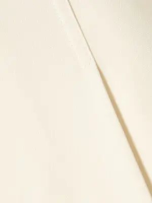 Theory Pleated Crepe Wide-leg Pants - Neutrals