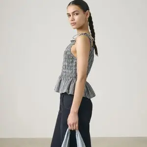 LEVI'S Monaco Blouse - Springtime Dobby Gin