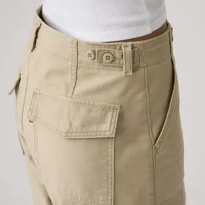 LEVI'S Cinch Utility Lightweight Shorts - White Pepper