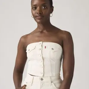 LEVI'S Denim Tube Top - Blank Impact
