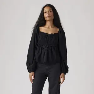 LEVI'S Ottie Long-sleeve Blouse - Anthracite Night
