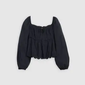LEVI'S Ottie Long-sleeve Blouse - Anthracite Night