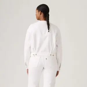 LEVI'S 90s Shrunken Collarless Trucker Jacket - Tooth Fairy