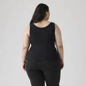 LEVI'S Hayes Ribbed Tank Top - Anthracite Night