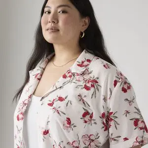 LEVI'S Bennie Camp Shirt - Blake Brushstroke