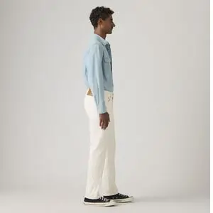 LEVI'S 502 Taper Authentic Soft Jeans - White Paper Garment Dye