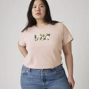 LEVI'S Perfect Logo T-shirt - Blake Brushstroke