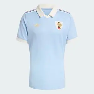 Adidas France Rugby 120y Jersey - Clear Sky