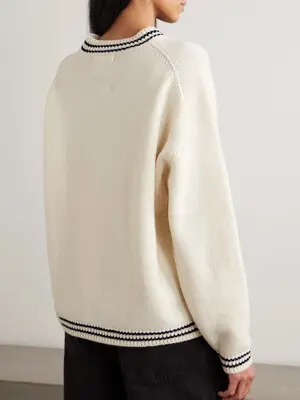 &daughter Balla Slouch Striped Wool Sweater