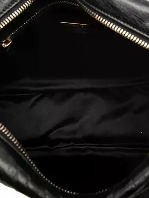 Prada 2000-2013 Leather Perspective Cubes Shoulder Bag