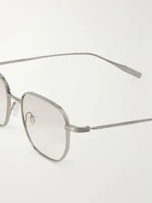 Barton Perreira Revere Square-frame Sunglasses - Gray