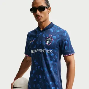 Nike North Carolina Courage Stadium Away Dri-fit Nwsl Replica Jersey - Blue