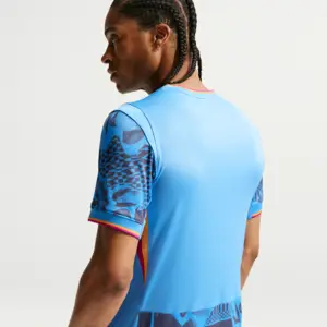 Nike Houston Dash Stadium Away Dri-fit Nwsl Replica Jersey - Blue