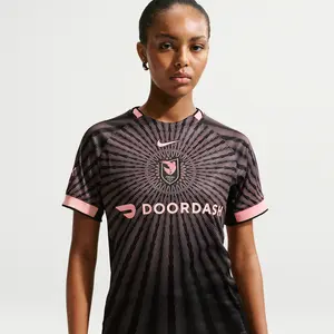 Nike Angel City Fc Stadium Edition Dri-fit Replica Jersey - Black