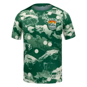 Nike Denver Fc Nwsl Short-sleeve Pre-match Top - Green