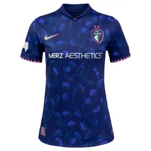 Nike North Carolina Courage Stadium Away Dri-fit Nwsl Replica Jersey - Blue