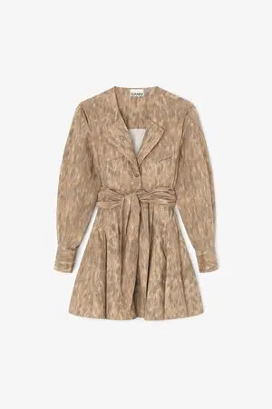 GANNI Shirt Dress - Burro