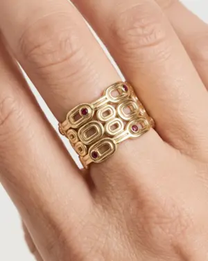 SOPHIE BLAKE Silvana Ring Stack