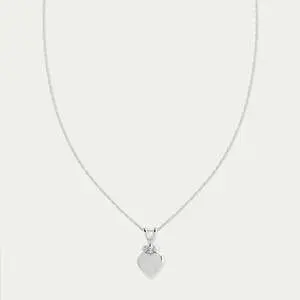 SOPHIE BLAKE Damia Heart Pendant - Whitegold