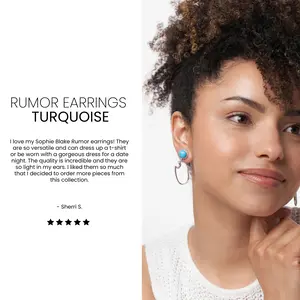 SOPHIE BLAKE Rumor Turquoise Earrings