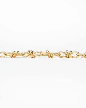 SOPHIE BLAKE Tyla Love Knot Chain Necklace - Gold