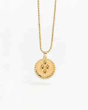 SOPHIE BLAKE Marta Medallion Pendant Necklace - Gold